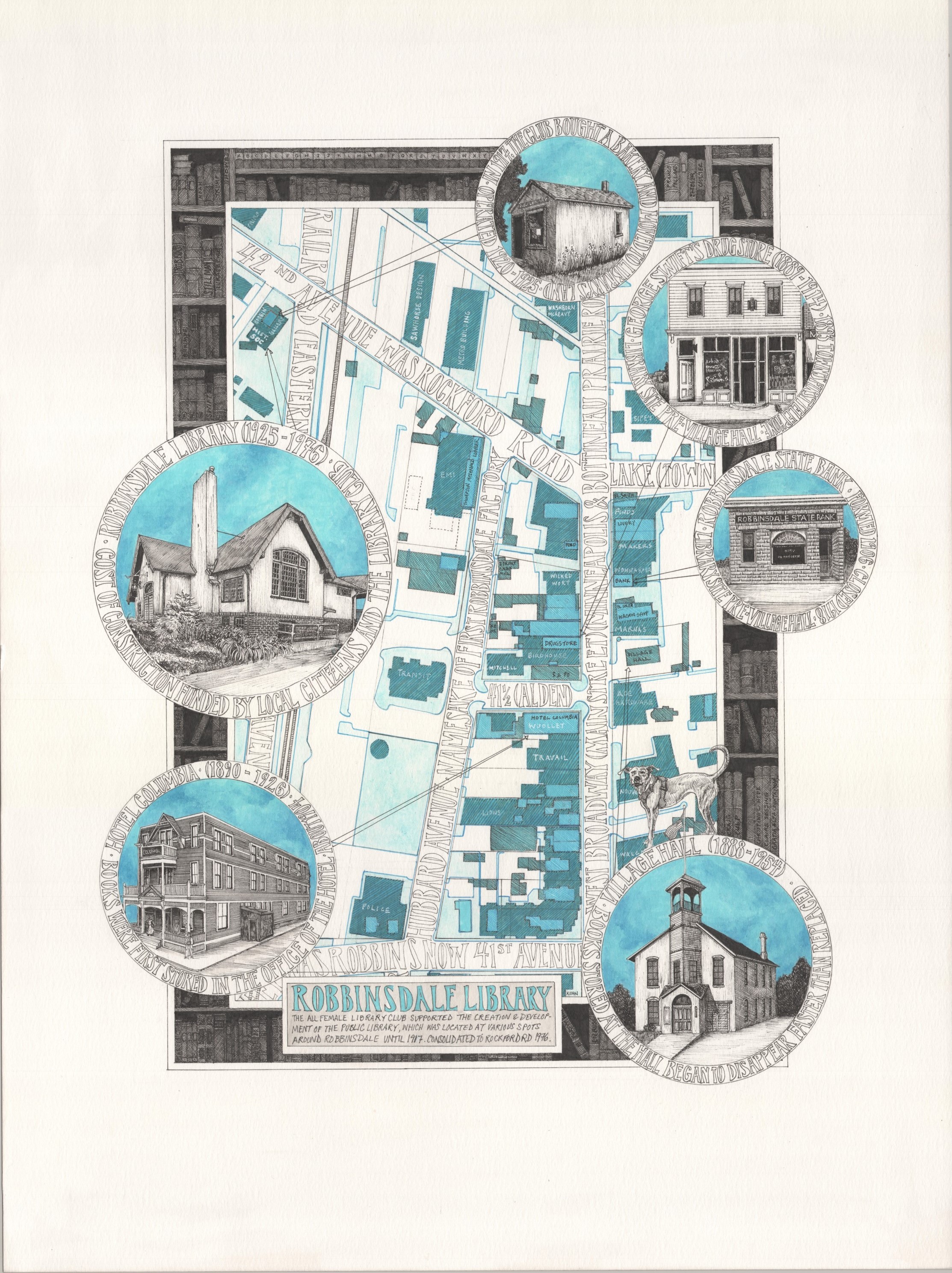 Robbinsdale Library – KIIHN ART MAPS