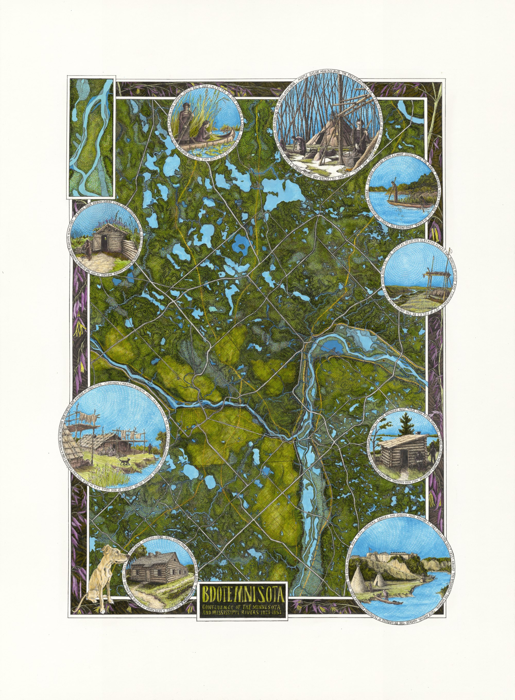 Bdote Mni Sota – KIIHN ART MAPS